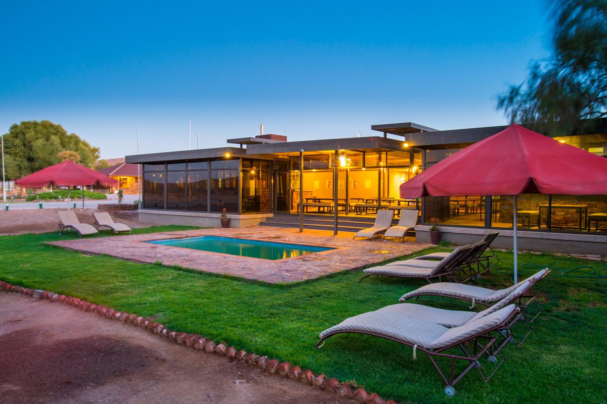 Hobas Lodge - this is namibia